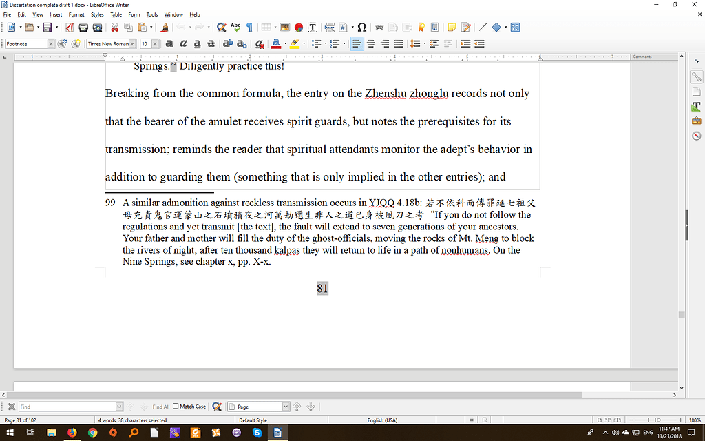 Erratic footnote spacing - English - Ask LibreOffice