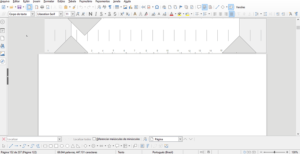 Huge(!) ruler in one single existing document after update - English ...