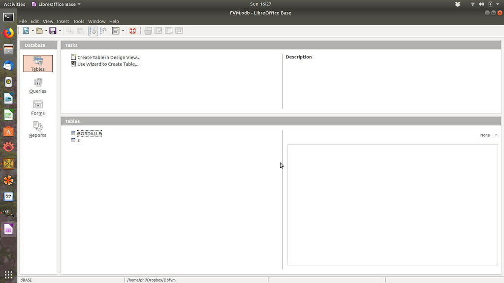 dBase .dbf tables in base - English - Ask LibreOffice dBase .dbf tables in base - English - Ask LibreOffice