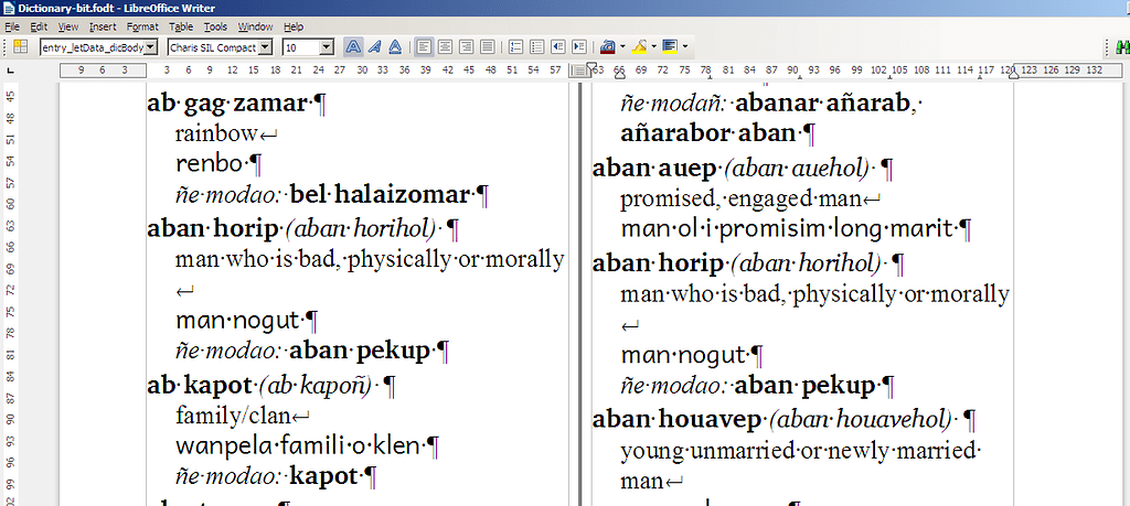 Why does leave a blank line? - English - Ask LibreOffice