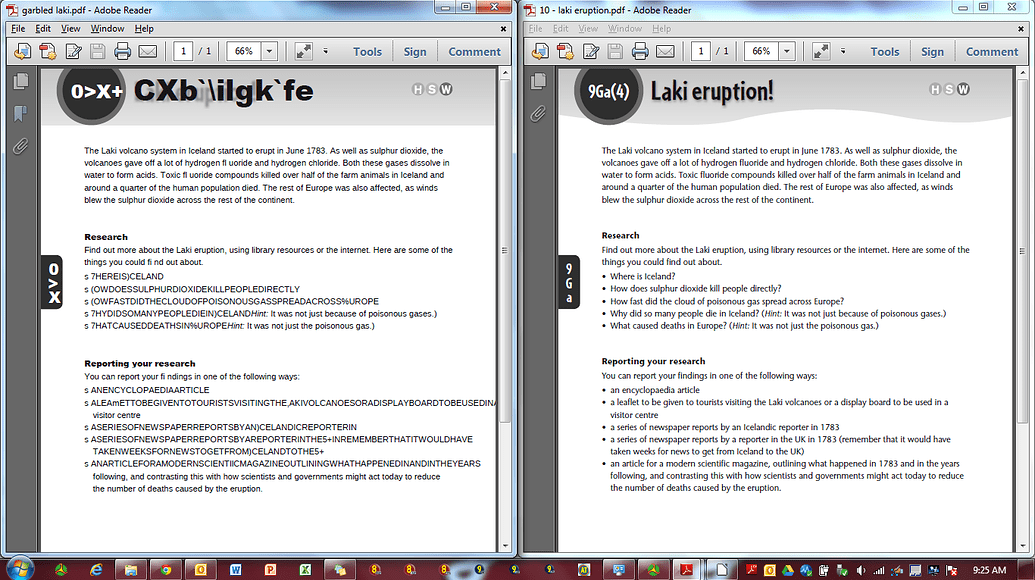 Garbled text when opening PDFs in draw? - English - Ask LibreOffice