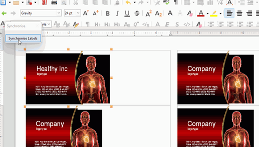 How To Use Avery 8160 Label Template In LibreOffice English Ask LibreOffice