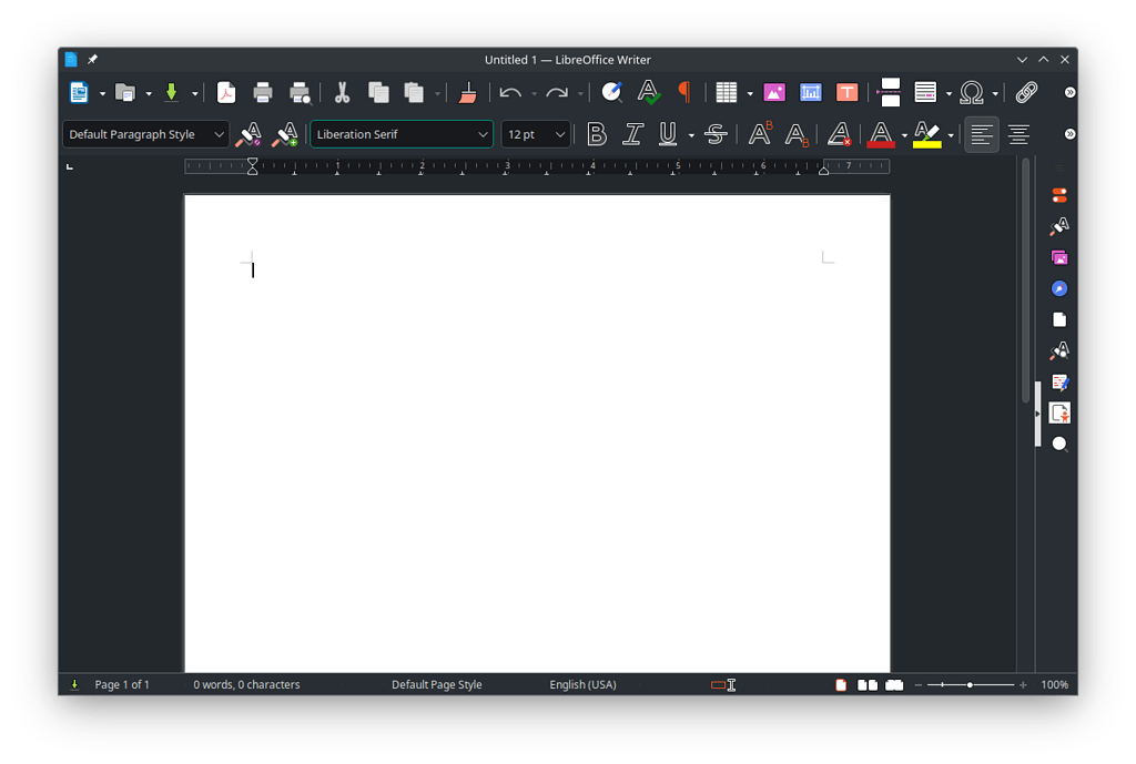 Libreoffice Menubar Is Gone On Kde English Ask Libreoffice
