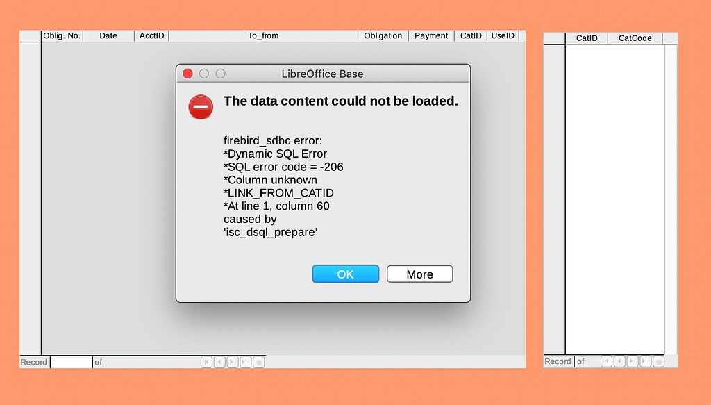 Can I have a subform on a form with a Table Control? - English - Ask LibreOffice