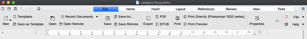Tabbed View Not Central - English - Ask LibreOffice