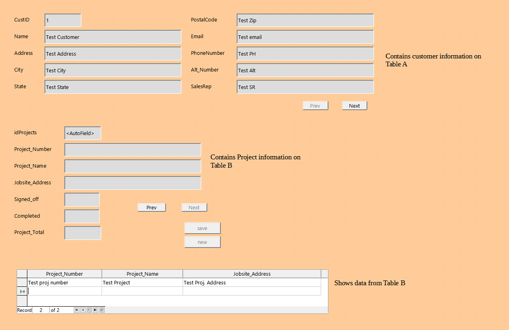 Forms Relationship - English - Ask LibreOffice