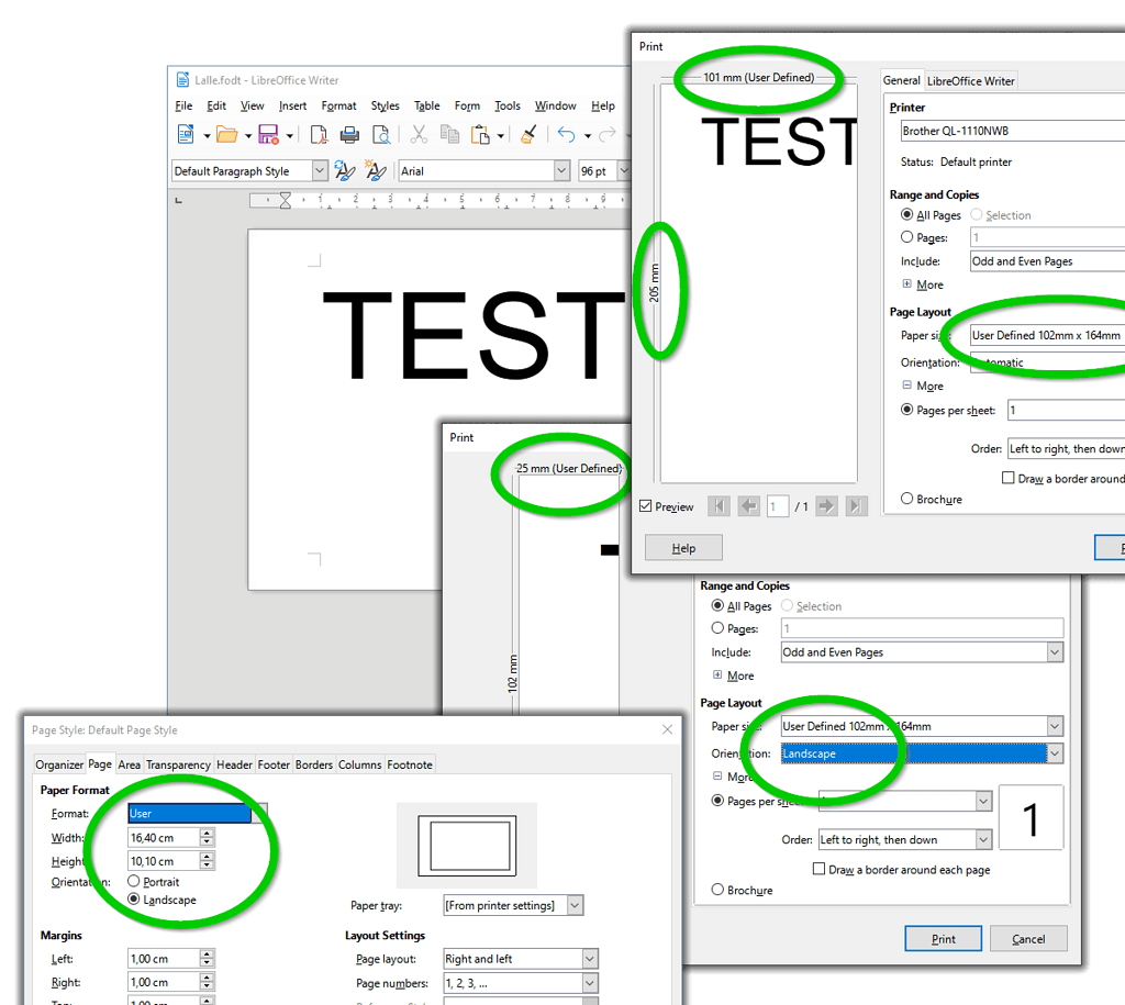 How To Set Right Margin In Print Preview Libreoffice Nanorose