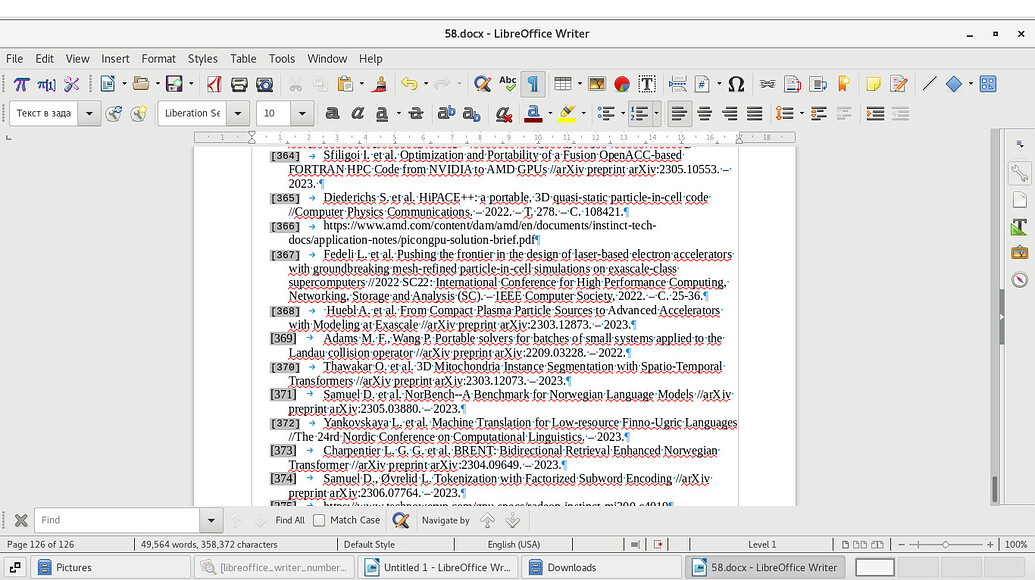 Changing font size in cross reference number - English - Ask LibreOffice