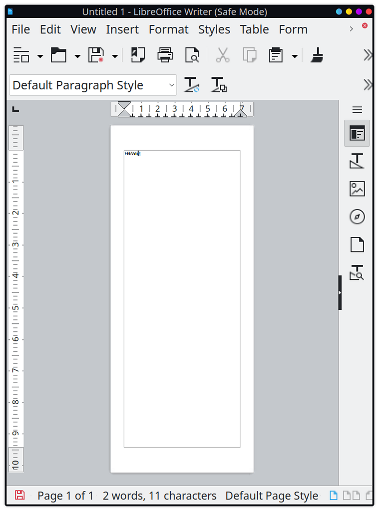 LibreOffice Rendering Squished Horizontally - English - Ask LibreOffice