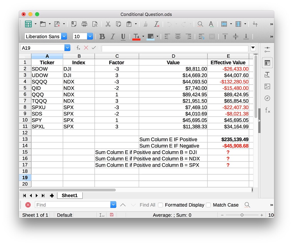 Compute Results Based on Two Variables - English - Ask LibreOffice