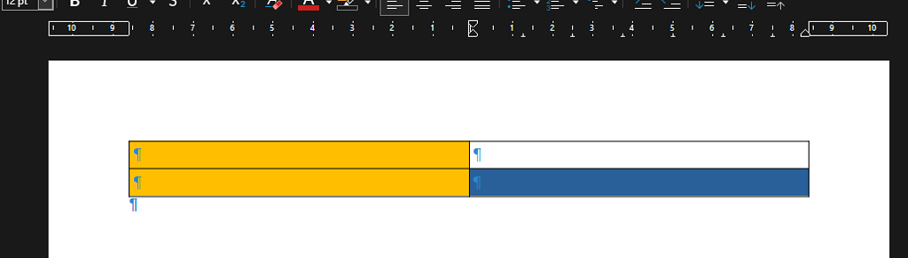 Table cells background color issue - English - Ask LibreOffice