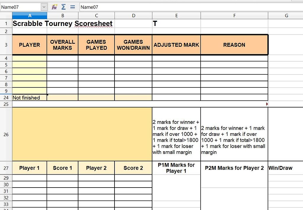 An inherited spreadsheet [add or remove players] - English - Ask ...