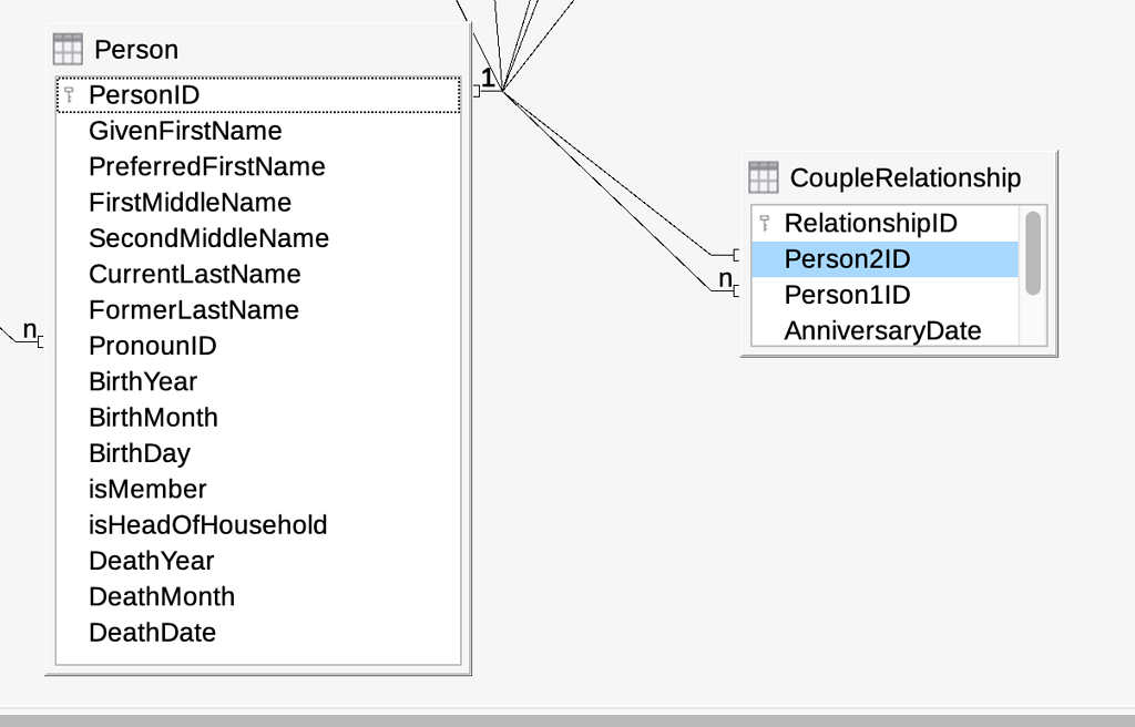 Two Links Between Same Two Tables - English - Ask LibreOffice