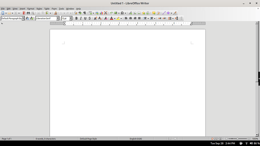 LibreOffice UI layout changed suddenly into more compact and less ...