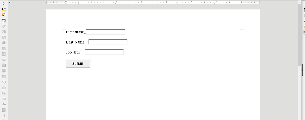 LibreOffice forms to send email on button press - English - Ask LibreOffice