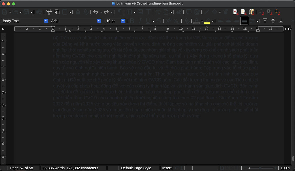 The text in dark theme turn into dark too - English - Ask LibreOffice