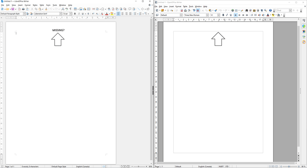 LibreOffice Doesn't Show Page Border (Help!) - English - Ask LibreOffice