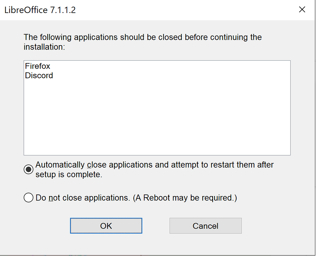 Libre Office won't run up on Windows 10 - English - Ask LibreOffice