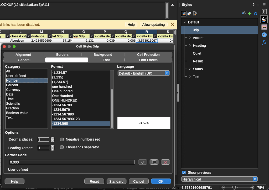 Calc: understanding styles (problem: style not expressed) - English ...