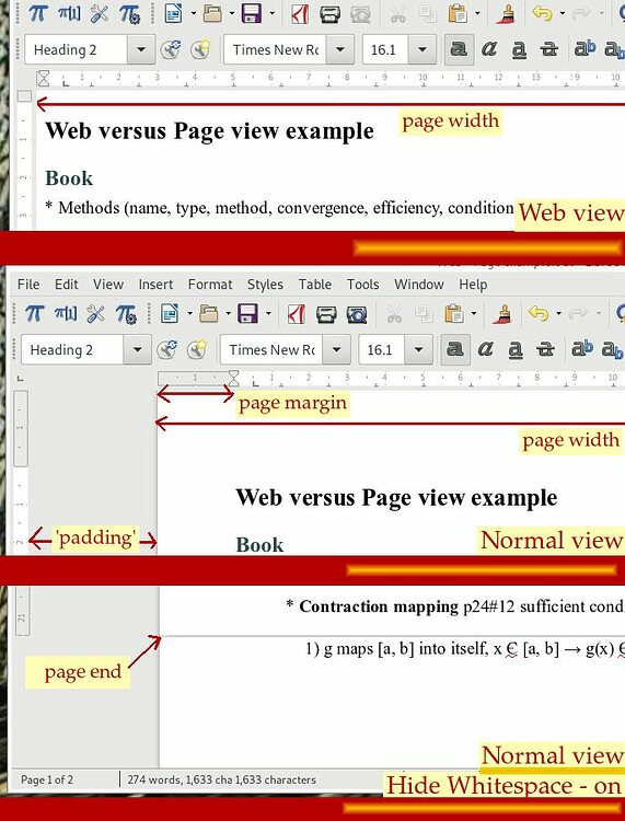 Web View Margins English Ask LibreOffice