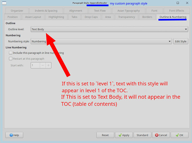 Add Remove Heading From Table Of Contents Via Style English Ask LibreOffice