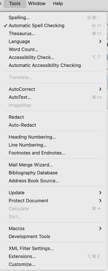 Substitute fonts, "Tools - Options - LibreOffice - Fonts" not available ...