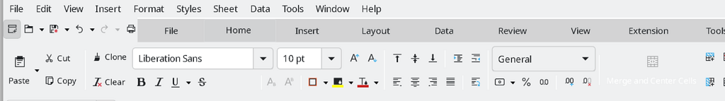 The toolbar text is white, difficult to read - English - Ask LibreOffice