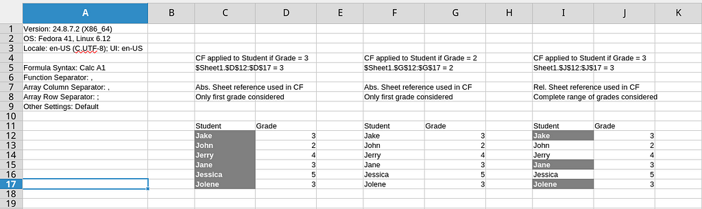 Conditional Formatting > Formula is - Ranges with absolute sheet reference issue - English - Ask ...