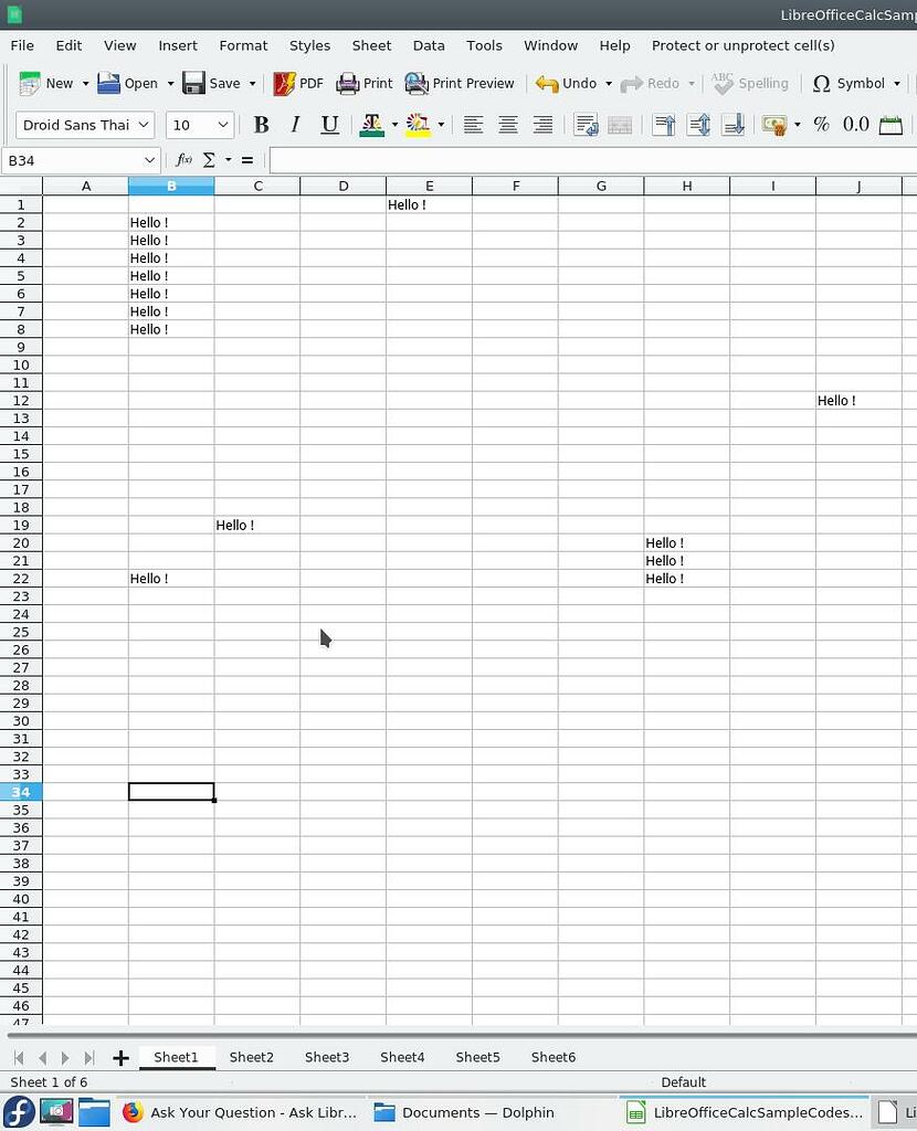 Basiccalc Protect Cells English Ask Libreoffice