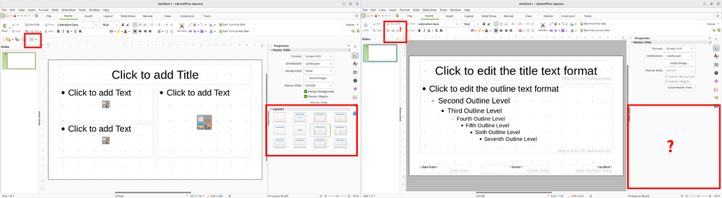 How to Edit a specific master slide layout on Impress - English - Ask ...