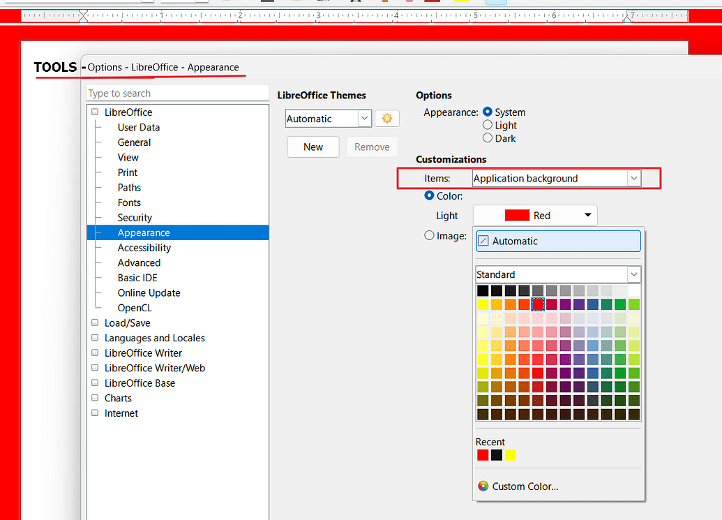 How to change the sidebar color to light mode instead of dark ...