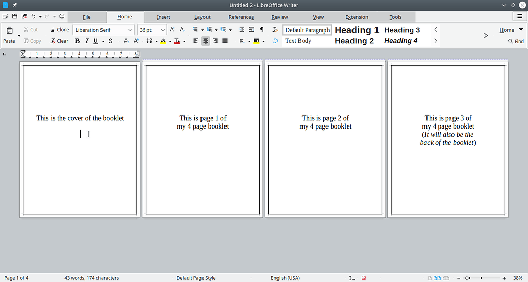 How Do I Create A PDF Booklet In LO English Ask LibreOffice