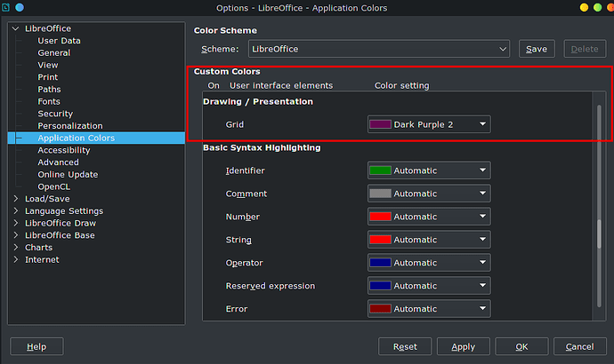 How Do I Change The Grid Line Color In Draw English Ask LibreOffice