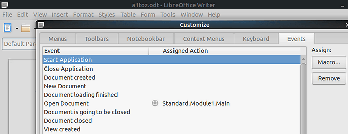 Macro Warning Shows Despite No Macros Contained In Document English Ask Libreoffice