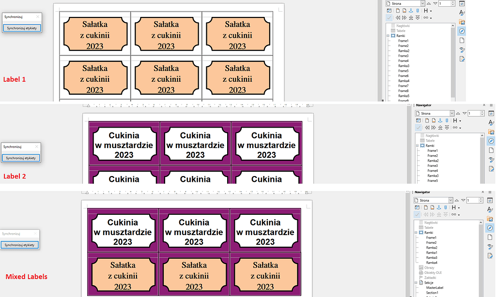 Multiple colors in frames/label? - English - Ask LibreOffice