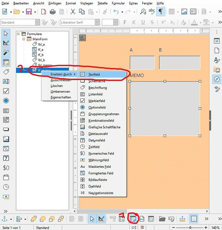 Embedded Firebird and "Memo" type fields - English - Ask LibreOffice