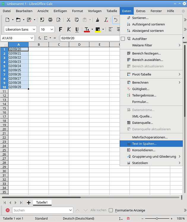 Probleme mit Datum in calc - Deutsch - Ask LibreOffice Probleme mit Datum in calc - Deutsch - Ask LibreOffice