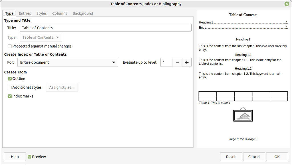 What is the outline, and how to view it? - English - Ask LibreOffice