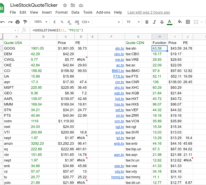 Live stock quotes(?) - English - Ask LibreOffice