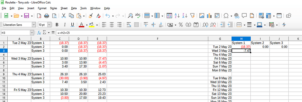 Can I reference a cell using a formula? - English - Ask LibreOffice