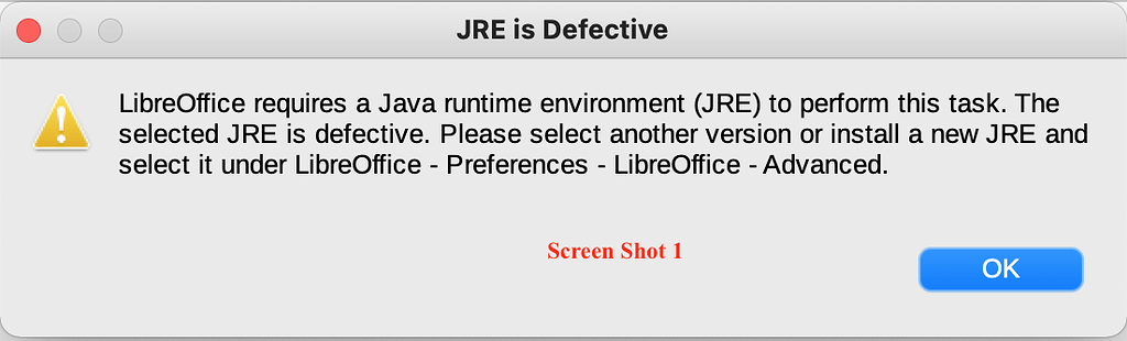 How to overcome Java-related error messages in LO Base? - English - Ask ...