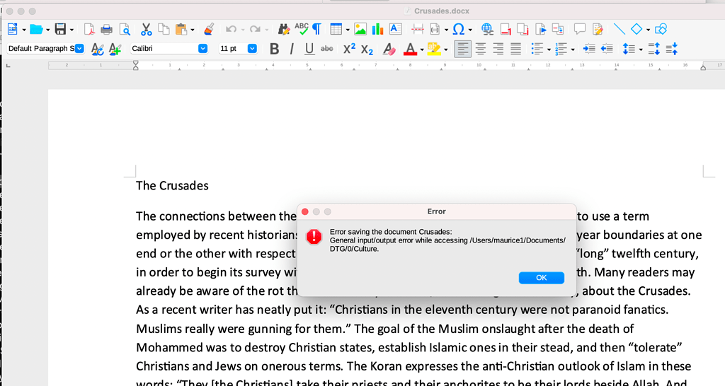 Problem with Save As and Export As - English - Ask LibreOffice