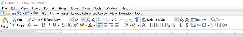 How to properly set up Tabbed View - English - Ask LibreOffice