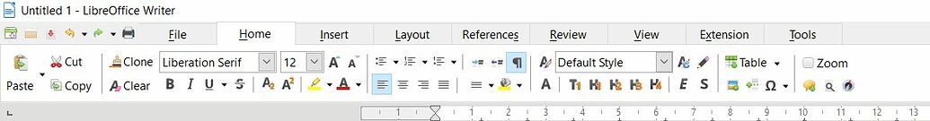 How to properly set up Tabbed View - English - Ask LibreOffice