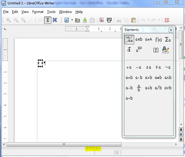 Libre Office Writer 3 5 Insert object formula English Ask LibreOffice