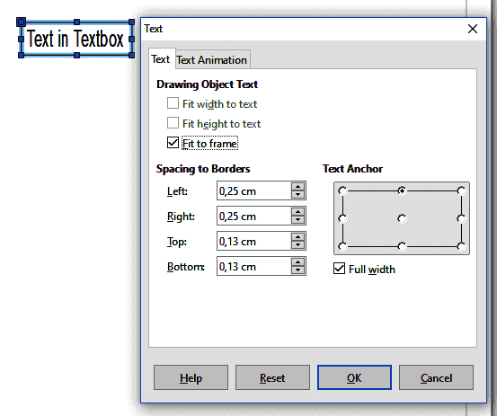 Scale Font Size Together With Rest Of Image LibreOffice Draw 