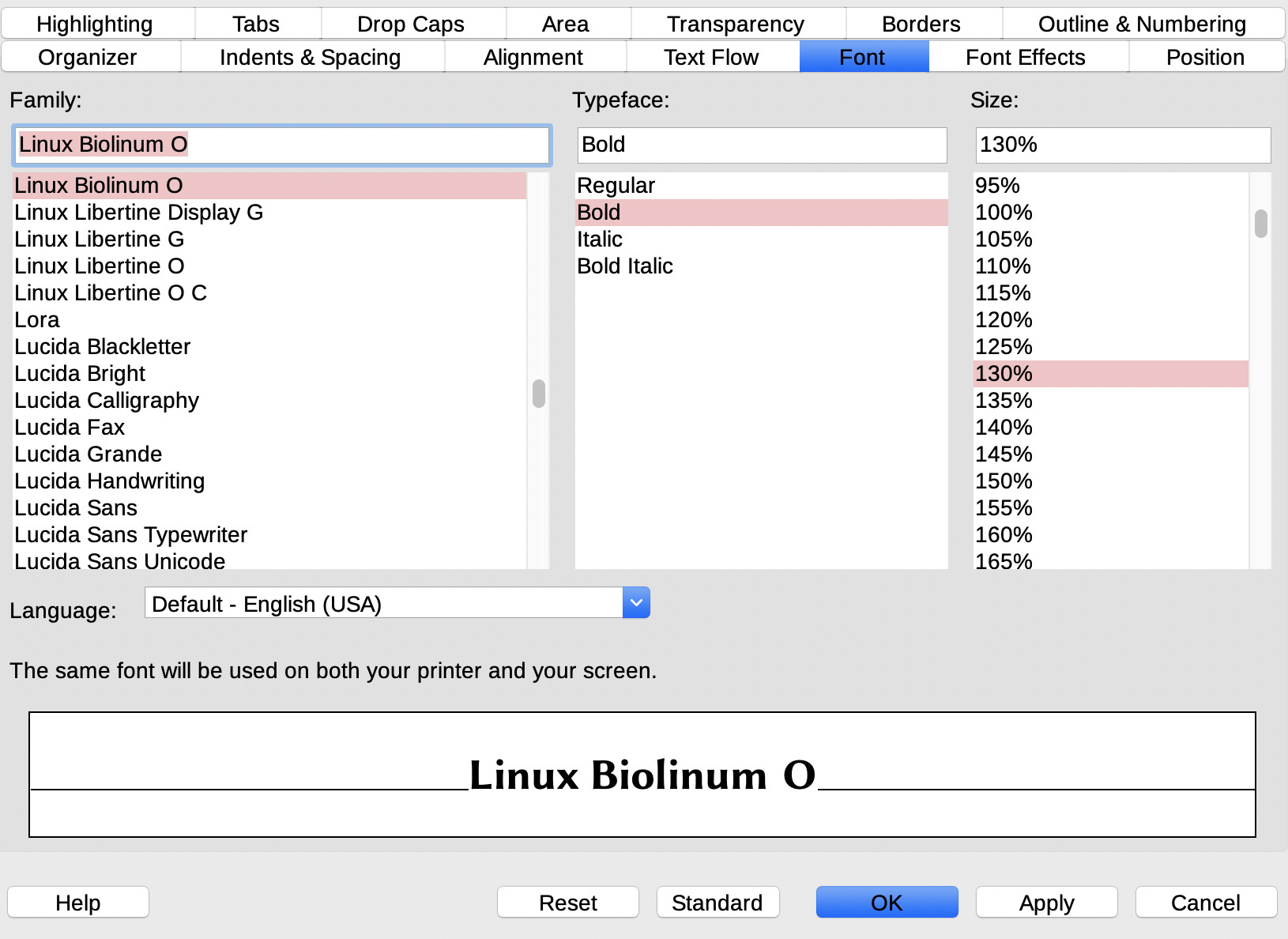 Why Is Font Size In Percent Not Points English Ask LibreOffice