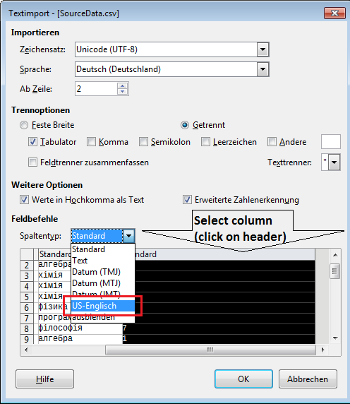 Importing English Numbers Into A German Spreadsheet 2 By JohnSUN English Ask LibreOffice