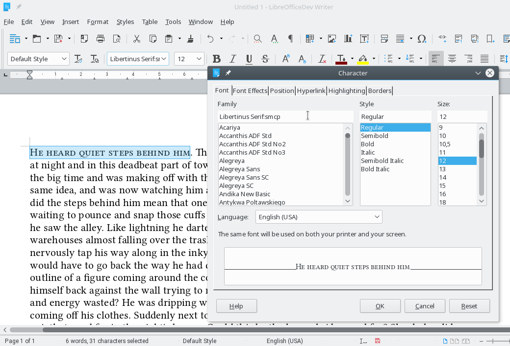 Small Caps How To Do It English Ask LibreOffice Small Caps How To Do It English Ask LibreOffice