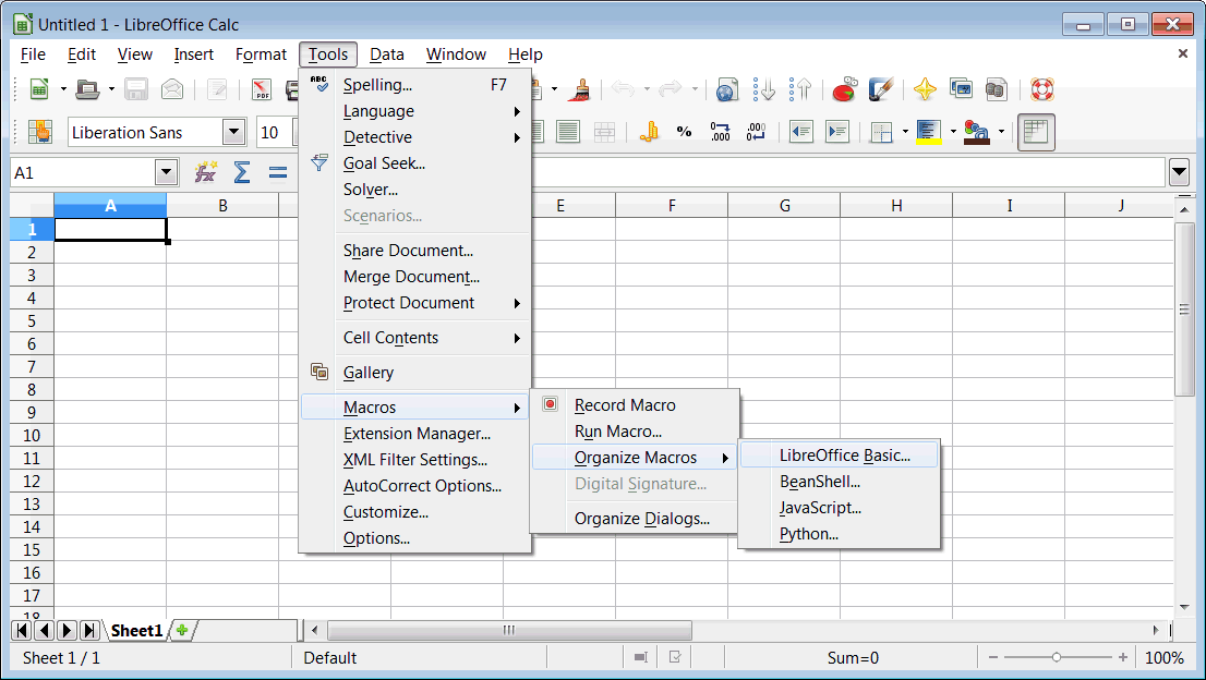 Where Are LO Basic Macros Stored English Ask LibreOffice